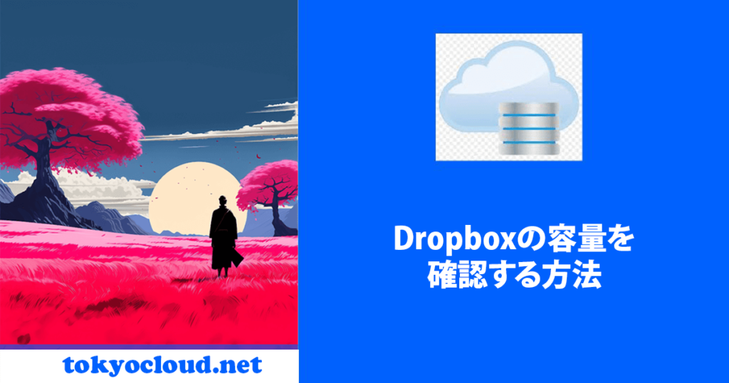 Dropbox の容量を確認する手順 - Tokyo Cloud