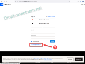 Dropbox パスワードを変更またはリセットする方法 - Tokyo Cloud