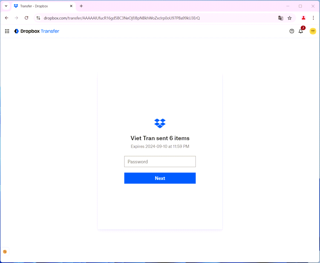 Dropbox 転送とは何ですか?転送を作成して送信する方法 - Tokyo Cloud